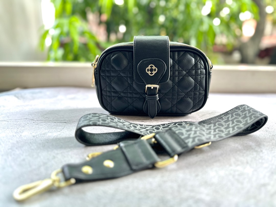 CLN Douple Zipped Sling Bag, Women's Fashion, Bags & Wallets, Cross ...