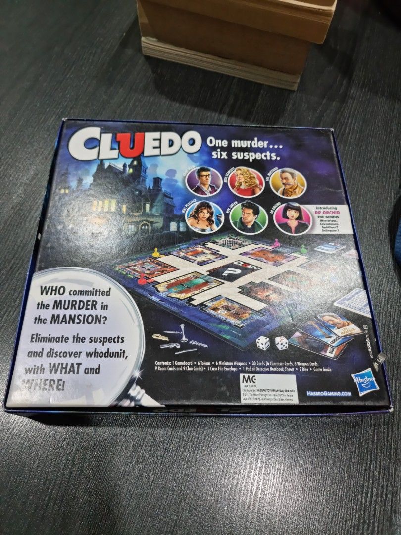 Cluedo classic, Hobbies & Toys, Toys & Games on Carousell