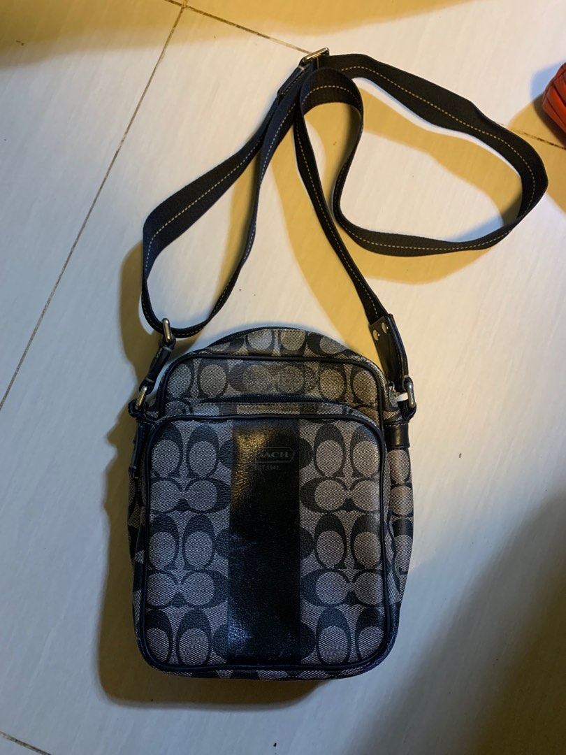 Coach sling bag, Men's Fashion, Bags, Sling Bags on Carousell