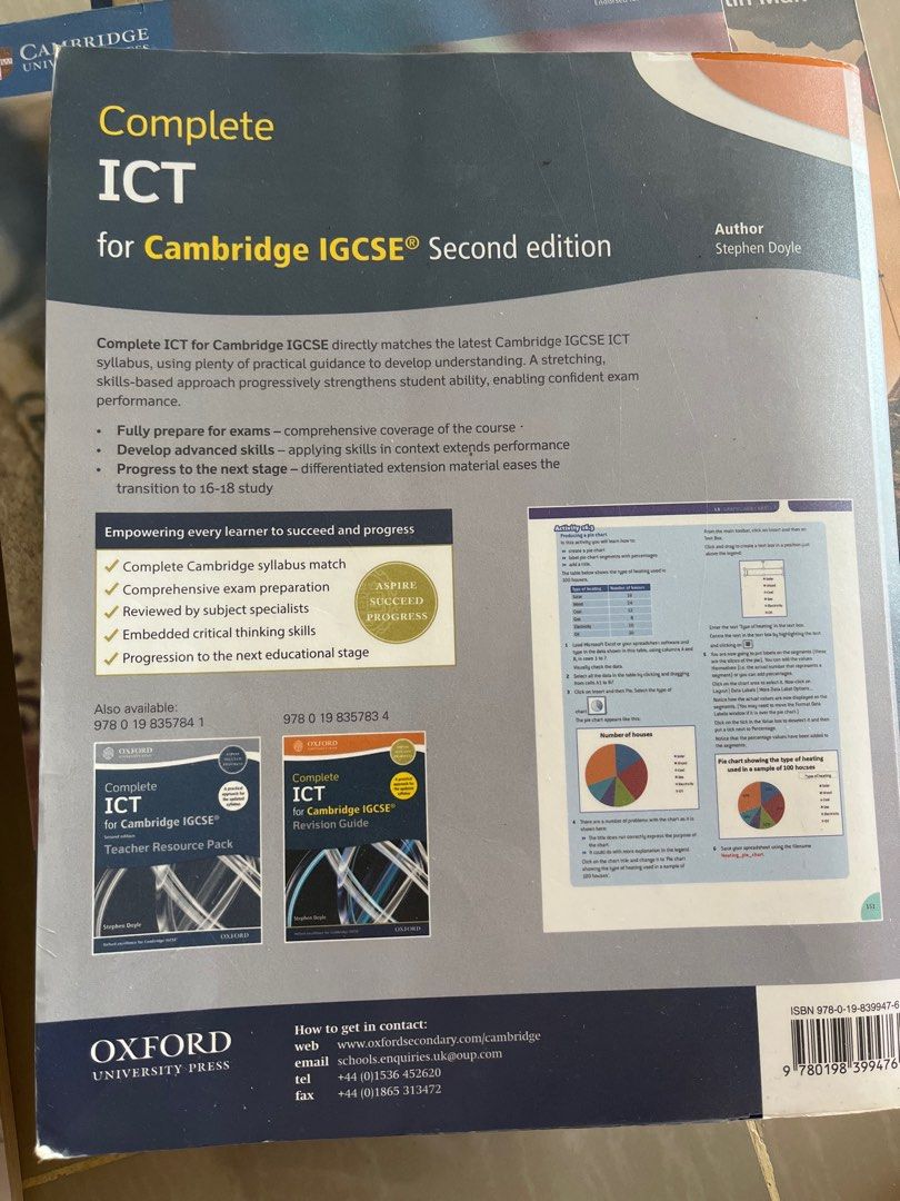 Complete ICT for Cambridge IGCSE, Hobbies & Toys, Books & Magazines, Textbooks on Carousell