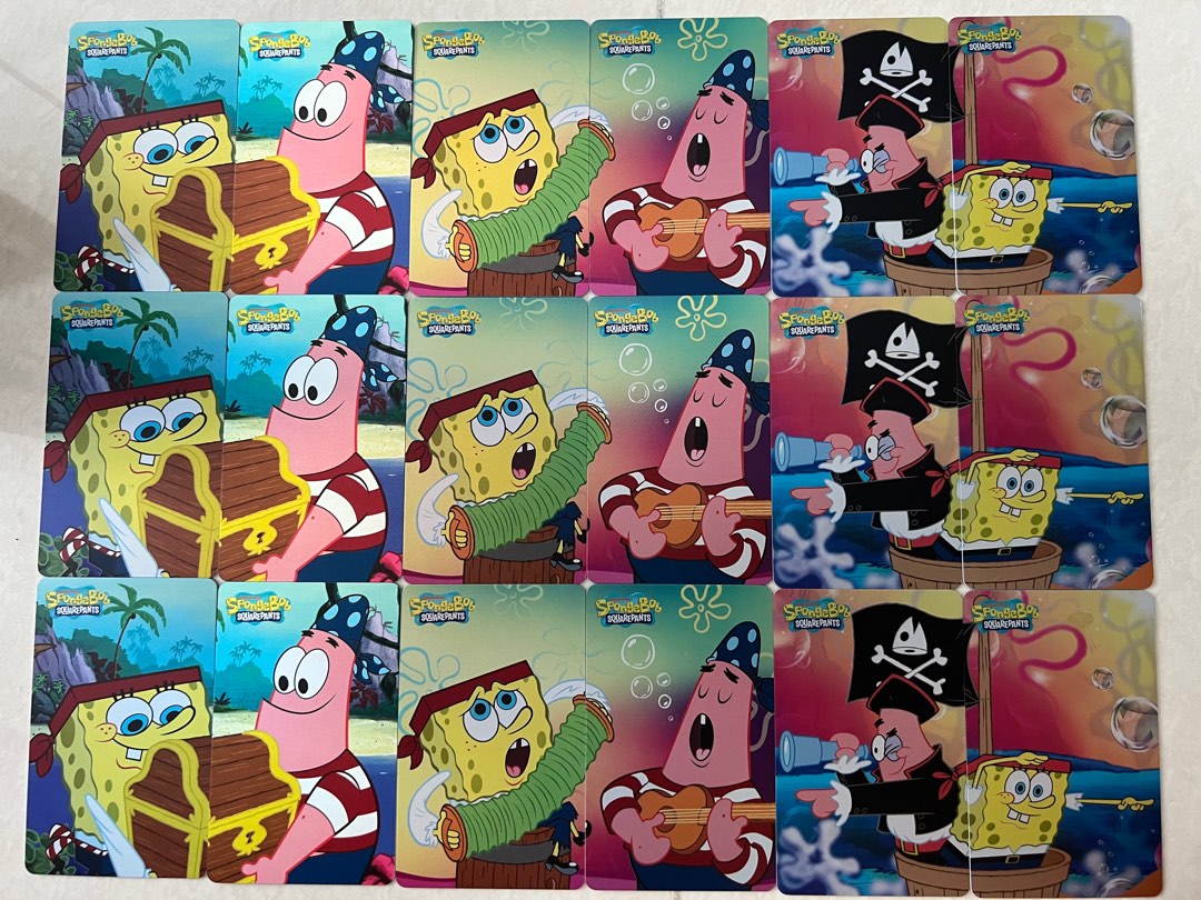 cow play cow moo cpcm spongebob foil card chips set, Hobbies & Toys ...