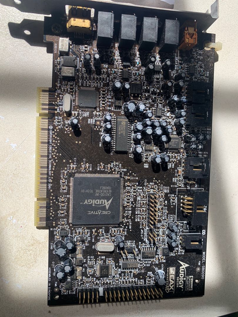 Creative Sound Blaster Card, Computers & Tech, Parts & Accessories ...