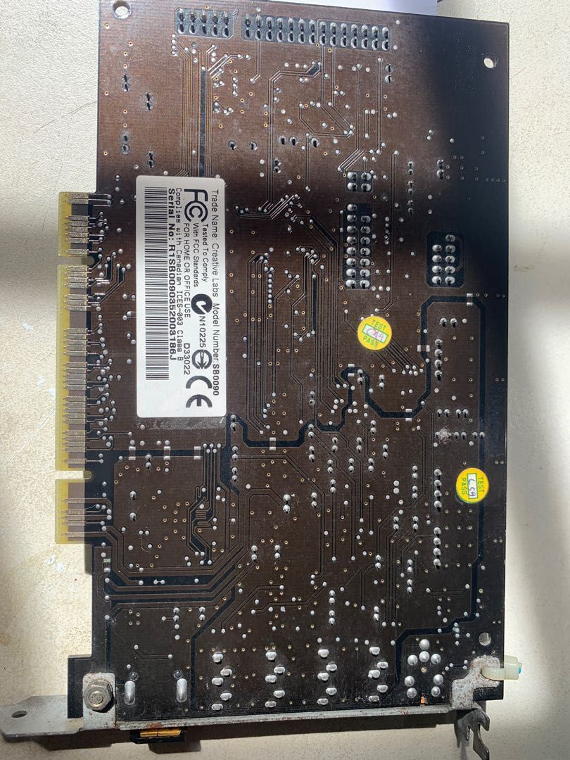 Creative Sound Blaster Card, Computers & Tech, Parts & Accessories ...
