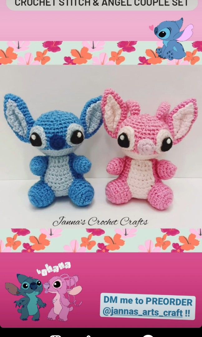 Crochet Stitch & Angel Amigurumi Set, Hobbies & Toys, Stationery ...