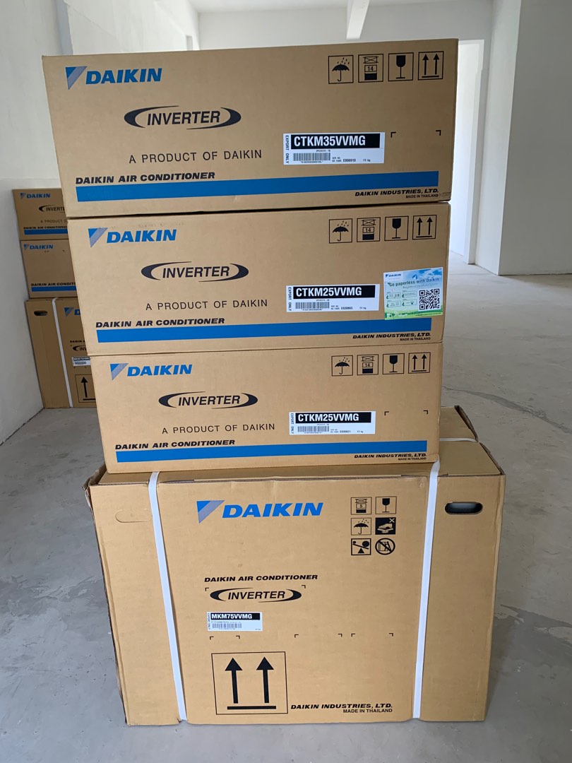 Daikin system 3, TV & Home Appliances, Air Conditioners & Heating on ...