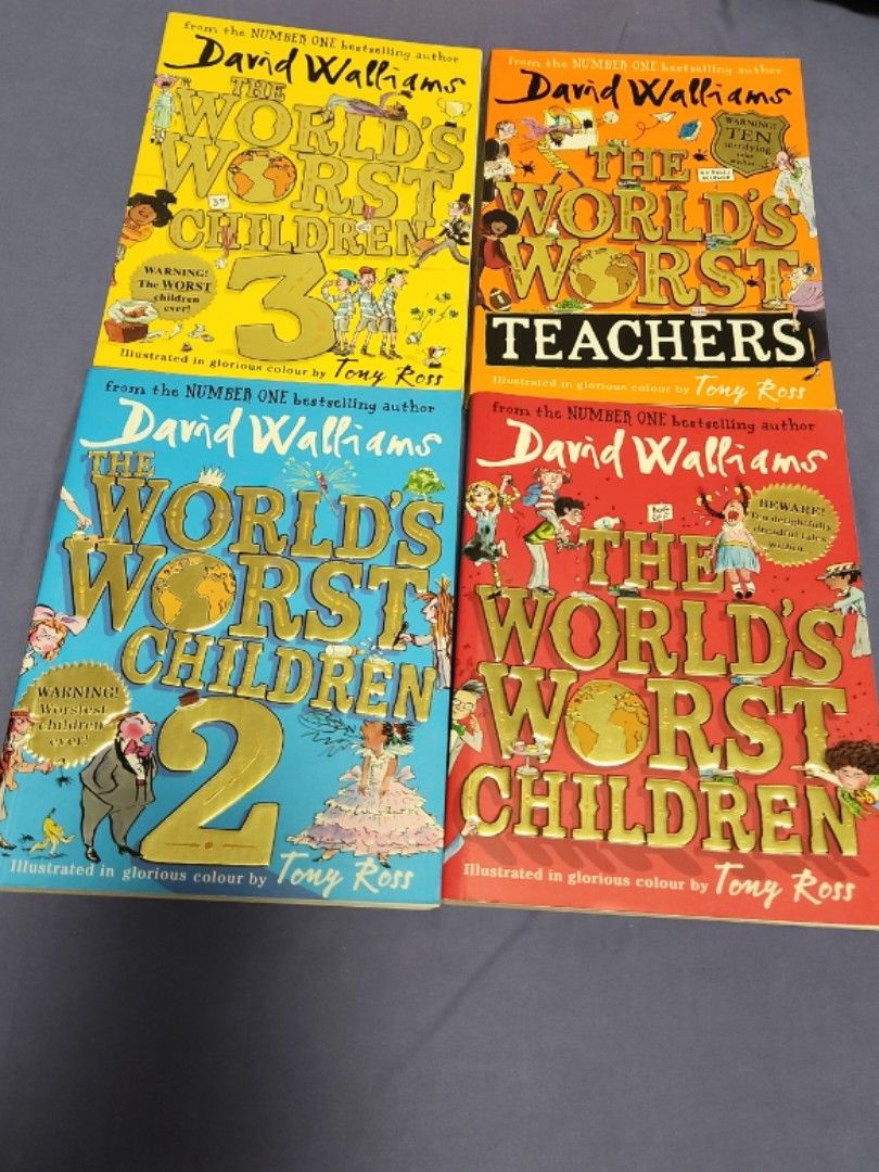 David Walliams the world's worst children and teachers books, Hobbies ...