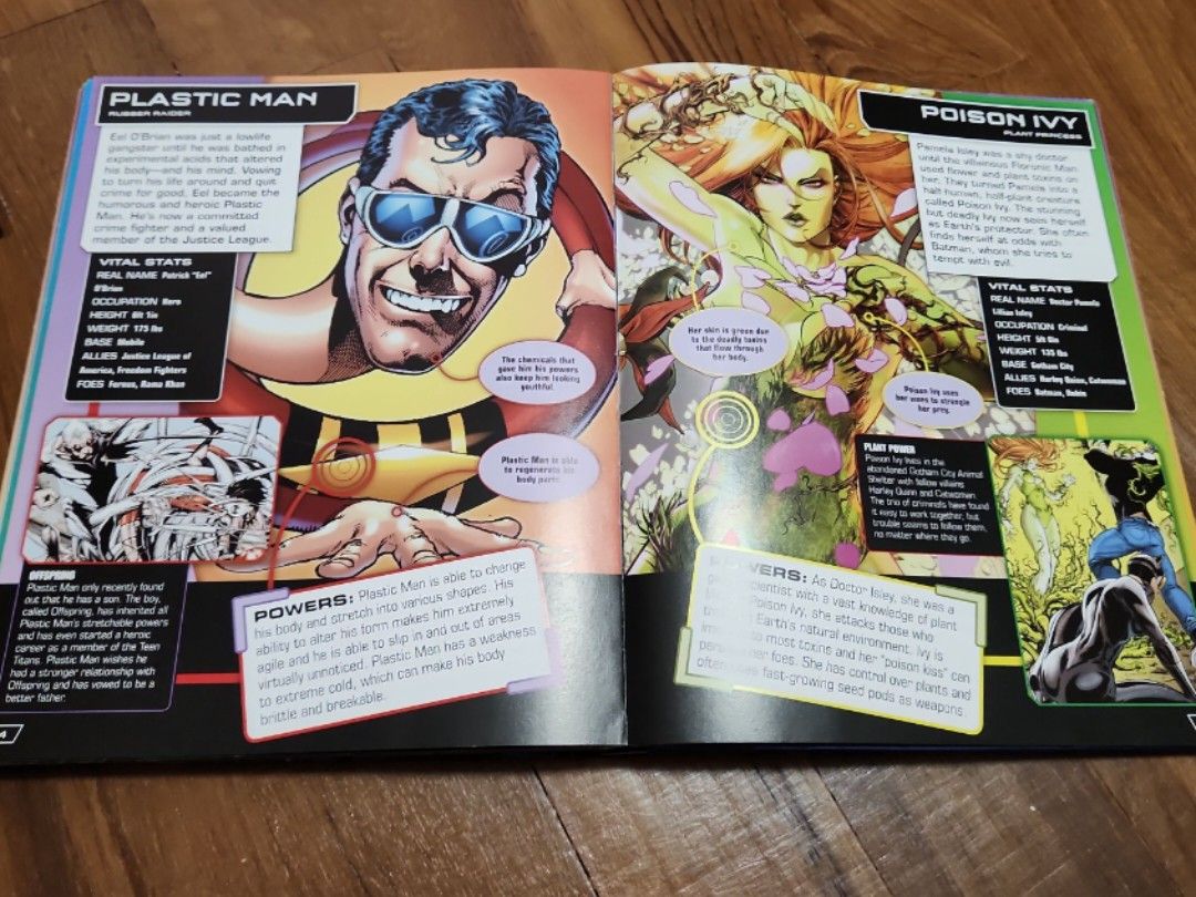 DC comics the ultimate character guide book, Hobbies & Toys, Books ...