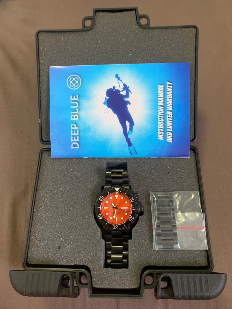 Deep Blue Submarine, Luxury, Watches on Carousell