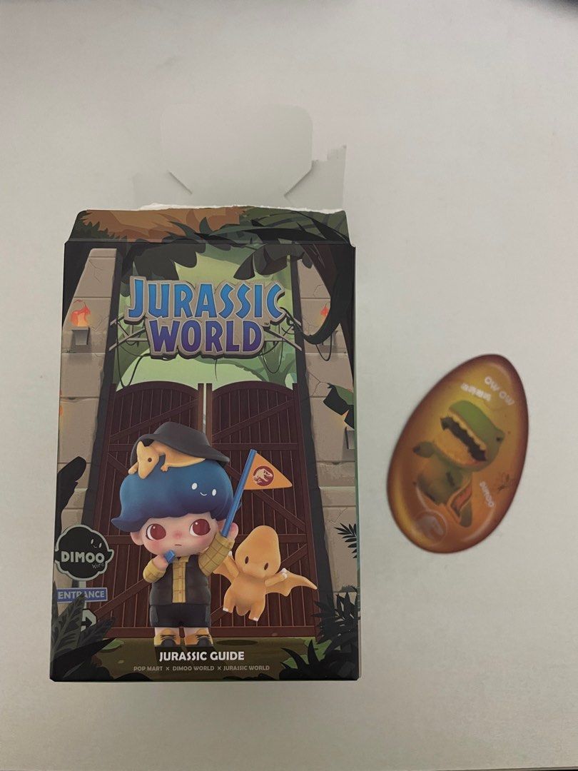 Dimoo Jurassic World Popmart, Hobbies & Toys, Toys & Games on Carousell