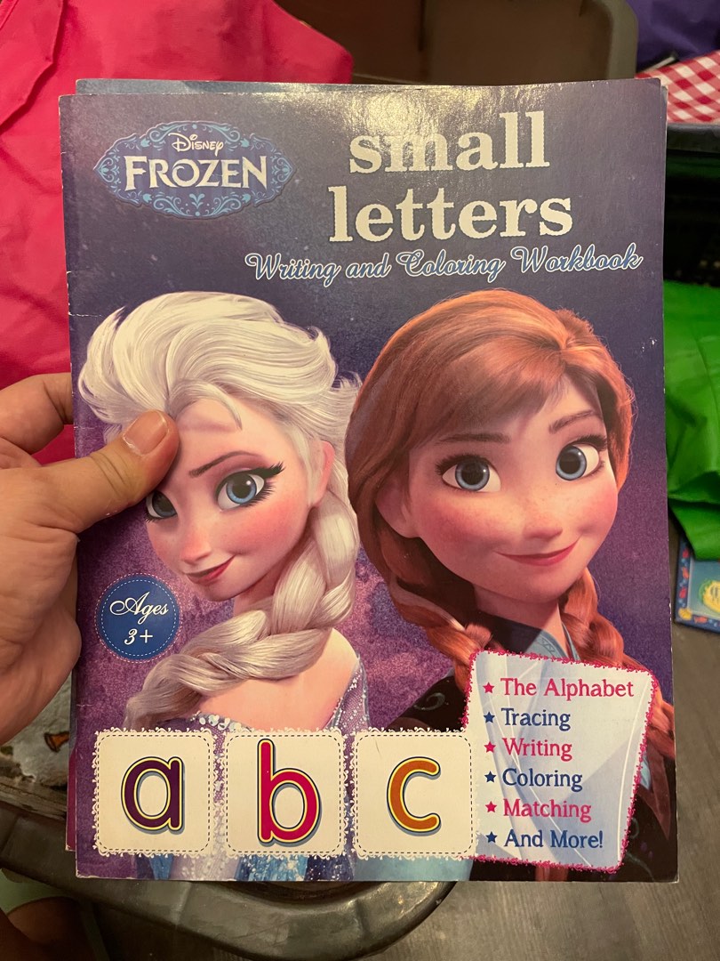 Disney Frozen (Writing and Coloring Workbooks), Hobbies & Toys, Books ...