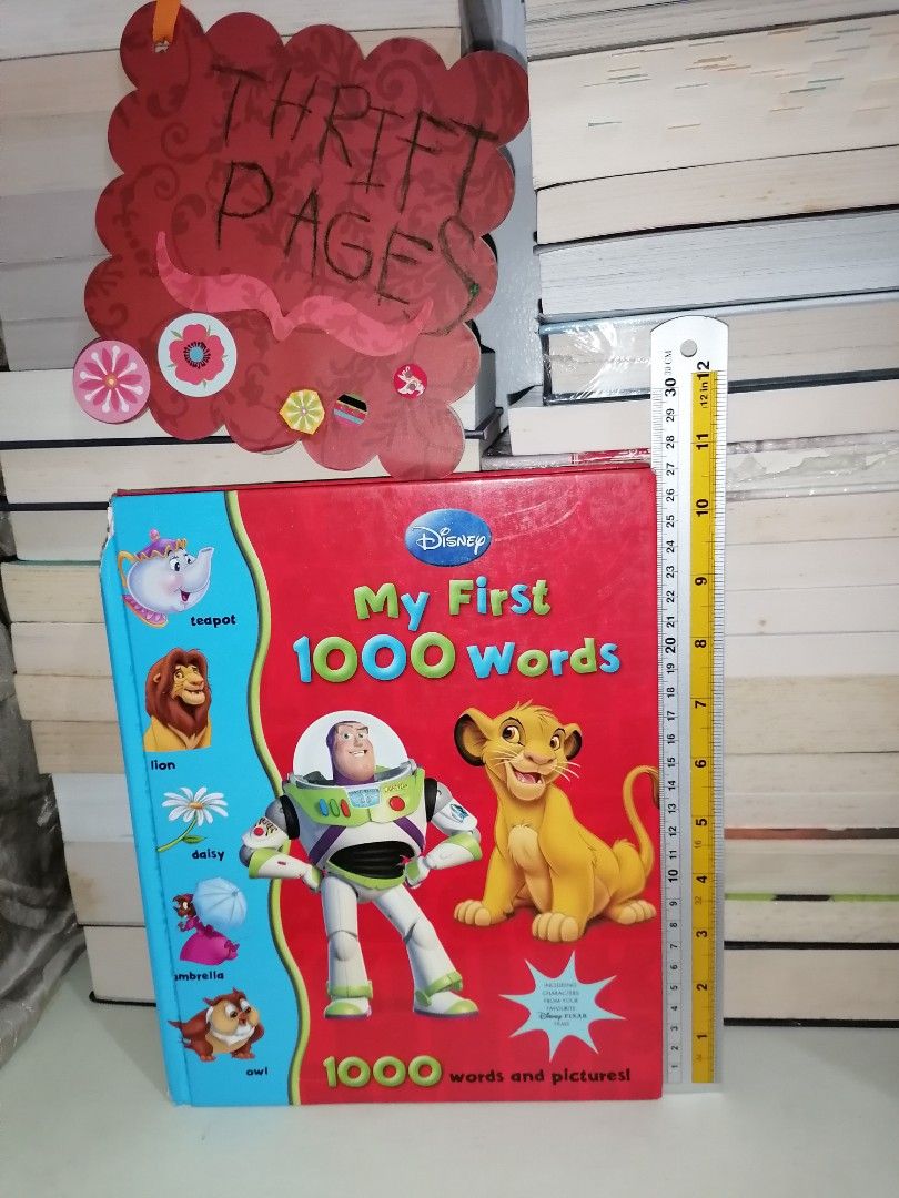 Disney: My First 1000 Words, Hobbies & Toys, Books & Magazines ...