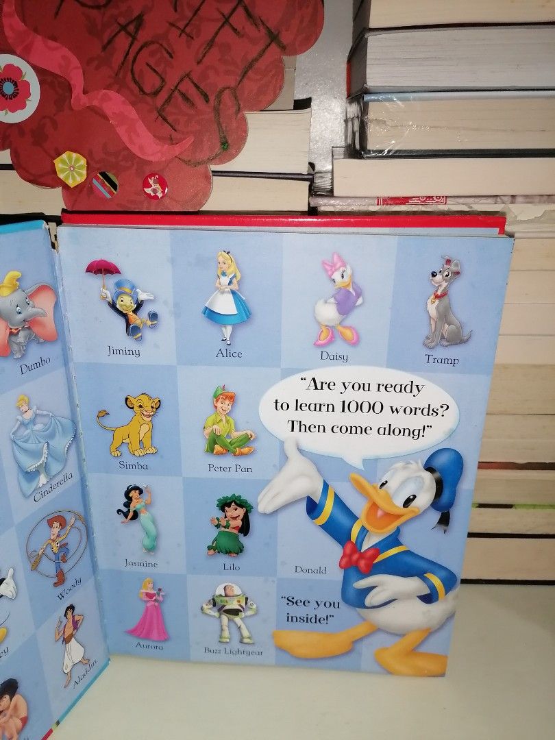 Disney: My First 1000 Words, Hobbies & Toys, Books & Magazines ...