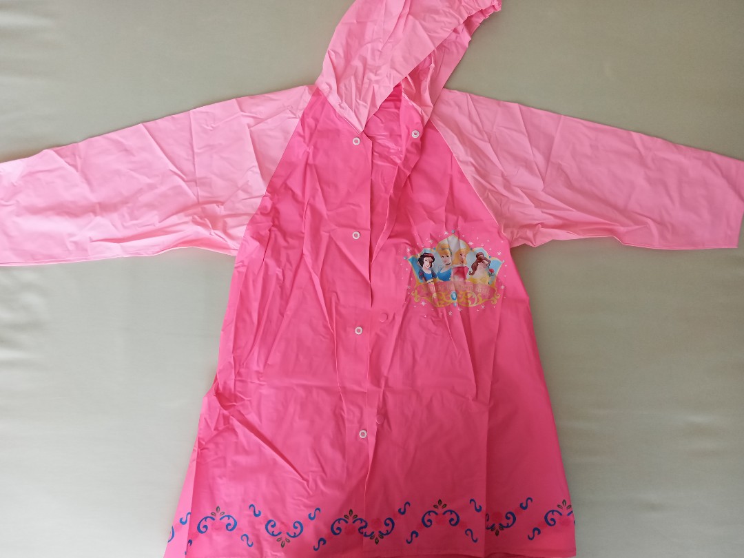 Disney princess raincoat, Babies & Kids, Babies & Kids Fashion on Carousell