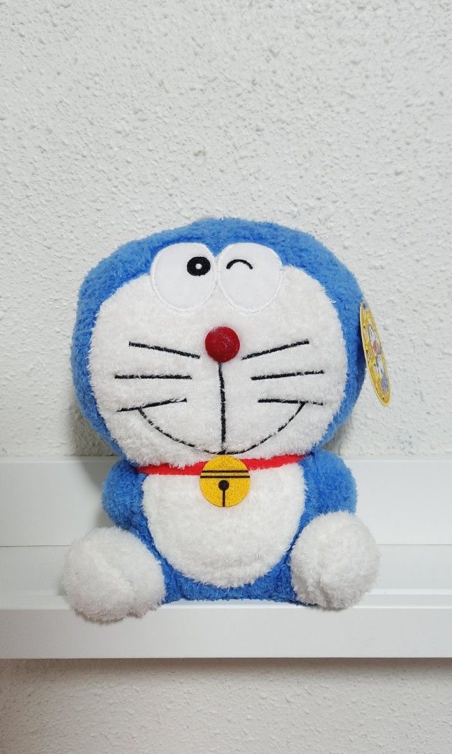 Doraemon Stuffed Plush Soft Toy, Hobbies & Toys, Toys & Games on Carousell