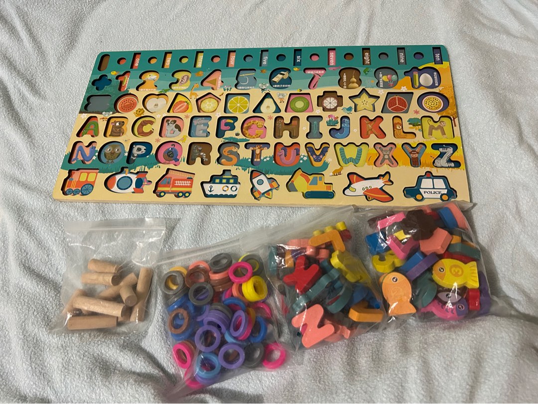 COMPLETE Educational ABC 123 Interactive Toy for Toddlers and Kids ...