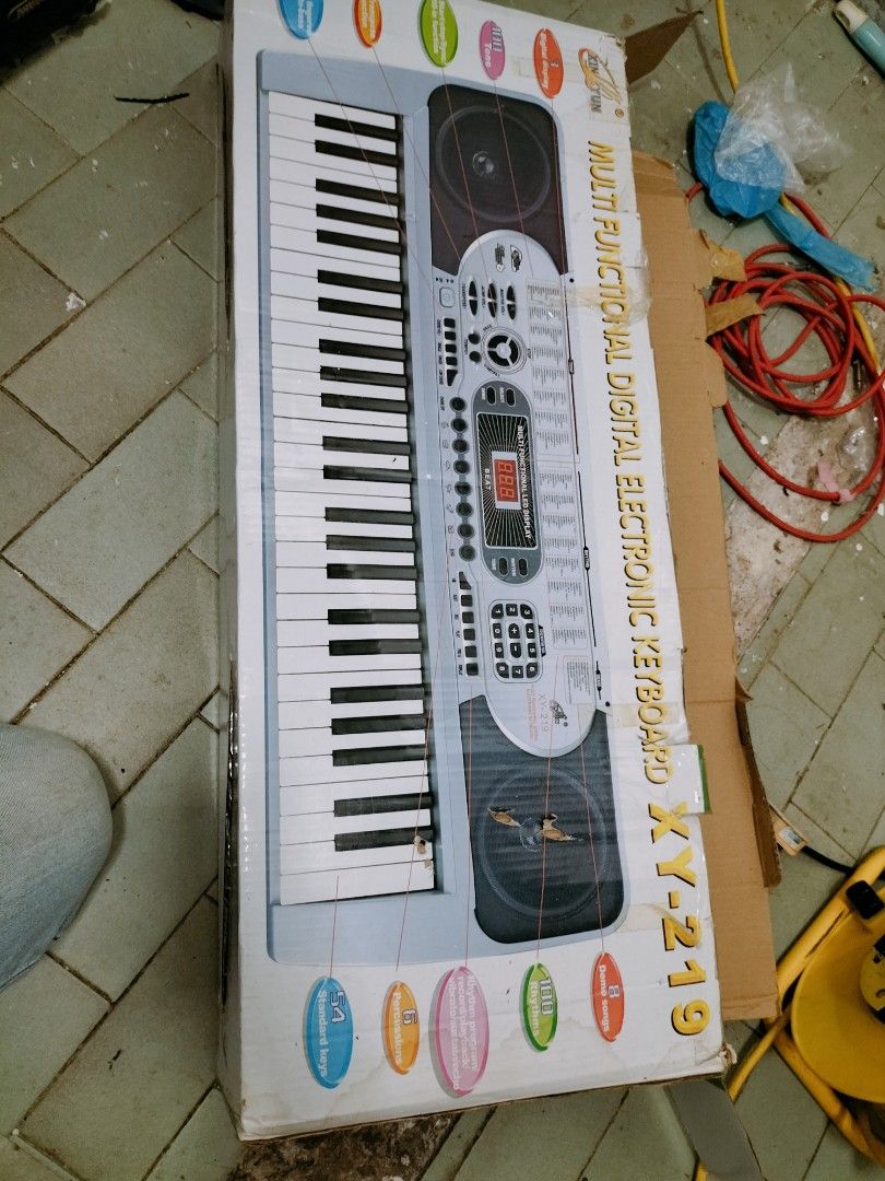 Electronic Keyboard xy219, Hobbies & Toys, Music & Media, Musical ...