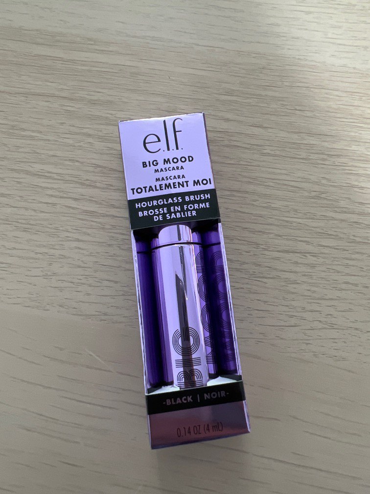 E.L.F Big Mood Mascara Travel Size, Beauty & Personal Care, Face ...