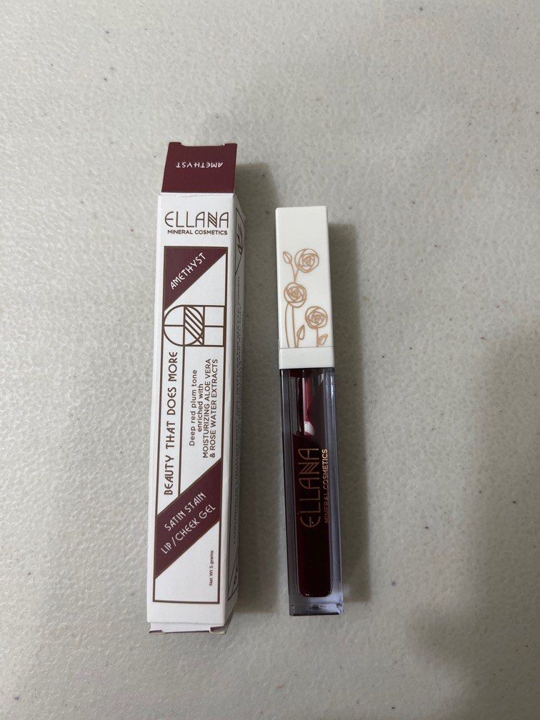 Ellana Cosmetics Satin Stain Lip and Cheek Gel, Beauty & Personal Care ...