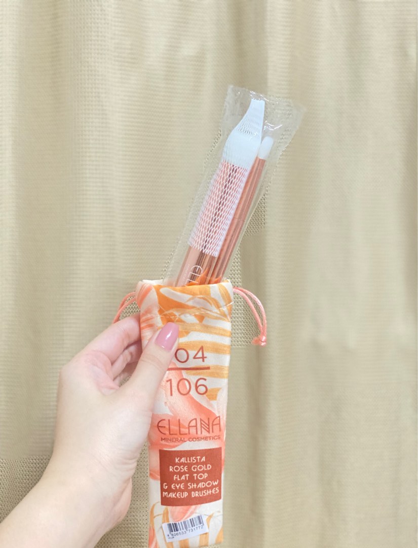 Ellana Kallista Rose Gold Brushes, Beauty & Personal Care, Face, Makeup ...