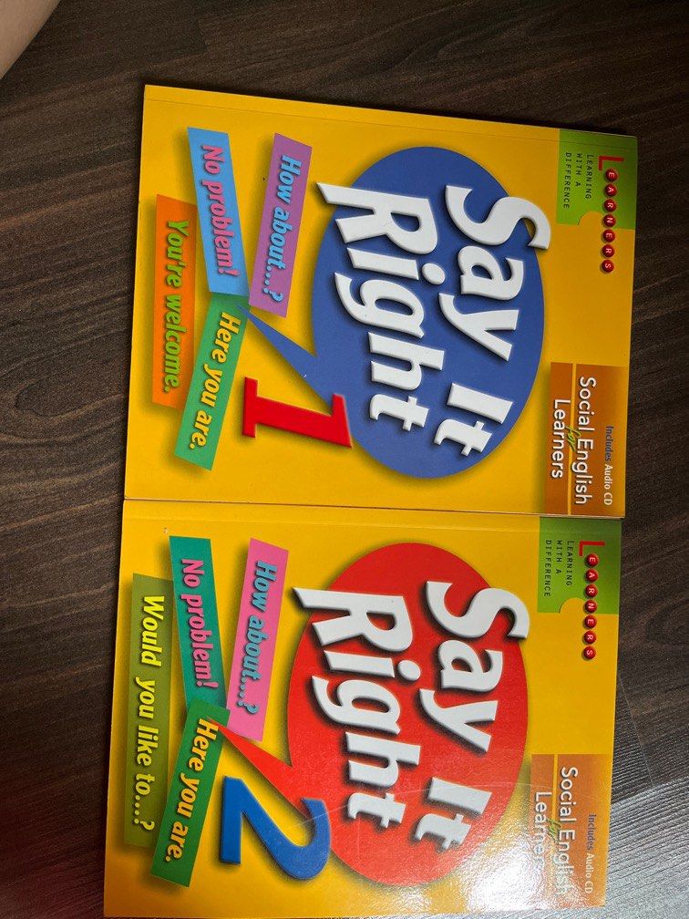 English book - say it write, Hobbies & Toys, Books & Magazines ...