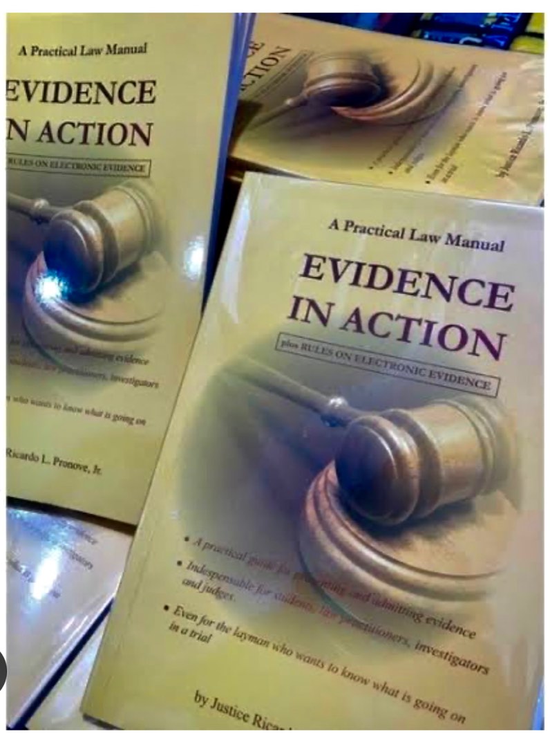 Evidence in Action, Hobbies & Toys, Books & Magazines, Textbooks on ...