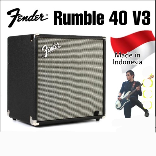 Fender Rumble 40 V3 Bass Combo Amplifier, Hobbies & Toys, Music & Media ...