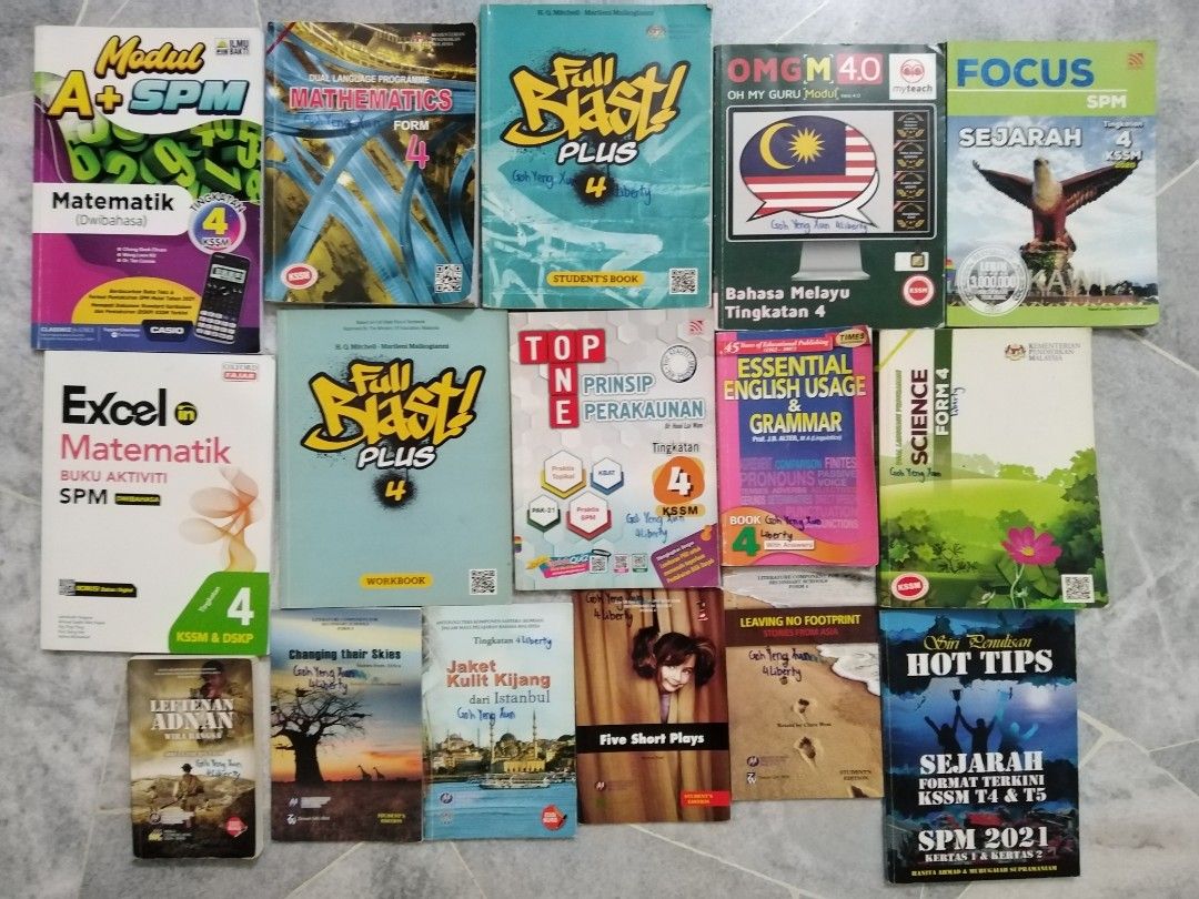 Form 1 - Form 5 textbooks, Hobbies & Toys, Books & Magazines, Textbooks ...