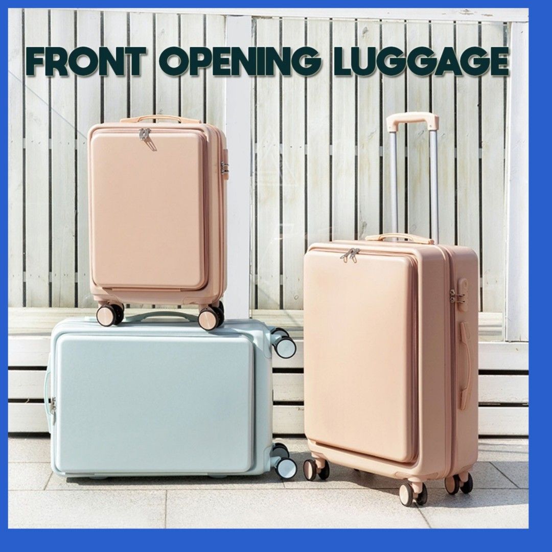 FRONT OPENING LUGGAGE, Everything Else, Others on Carousell