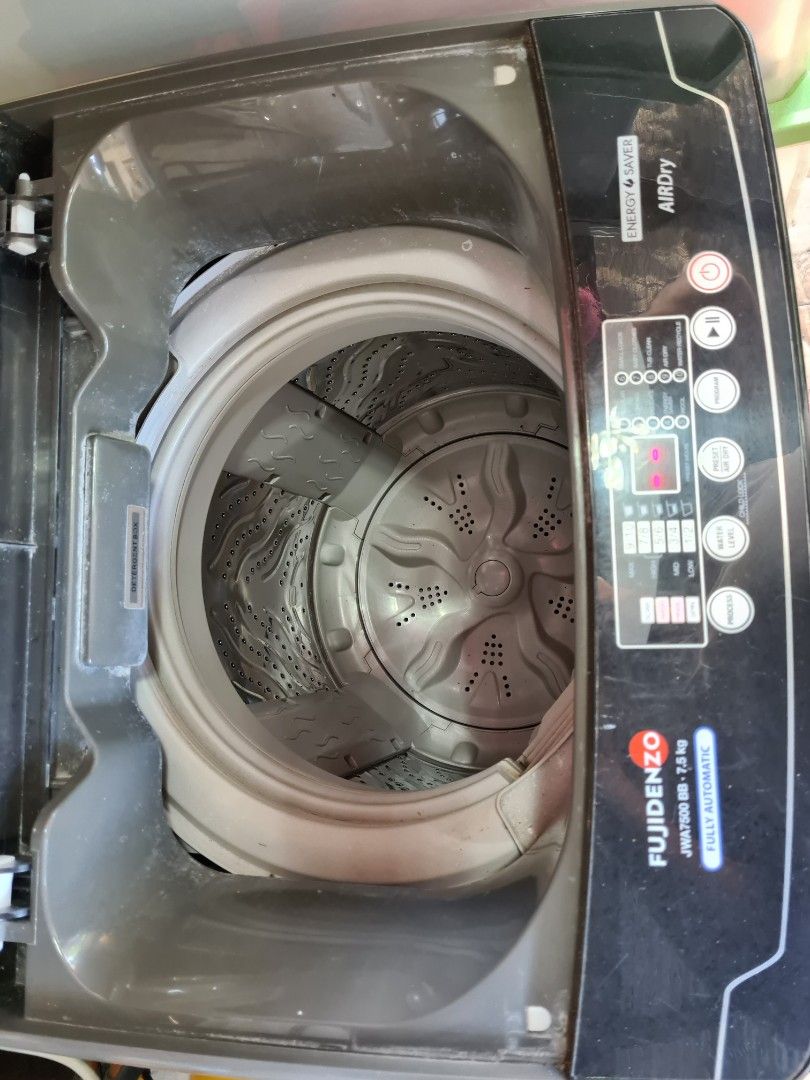 Fujidenzo 7.5kg Fully Atuomatic Washing Machine, TV & Home Appliances ...