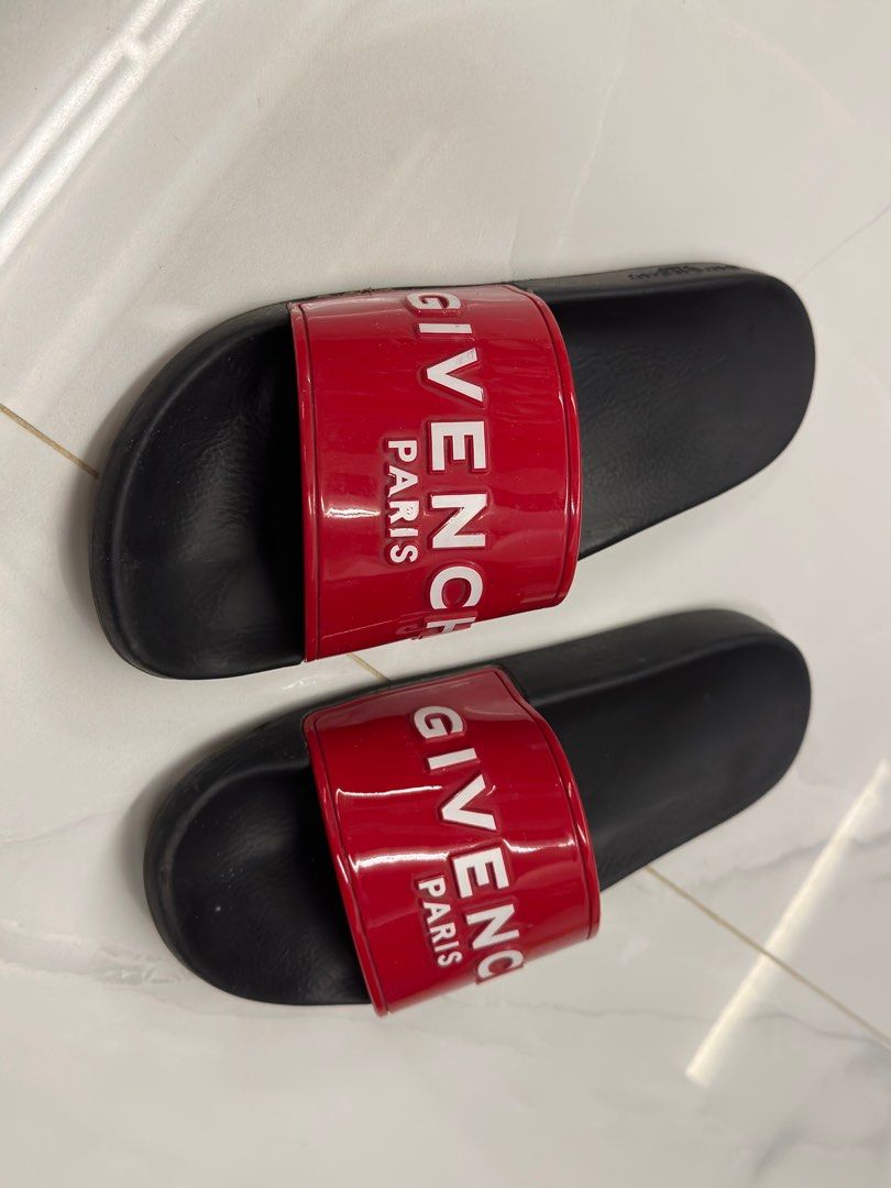 Givenchy Slides, Men's Fashion, Footwear, Slippers & Slides on Carousell