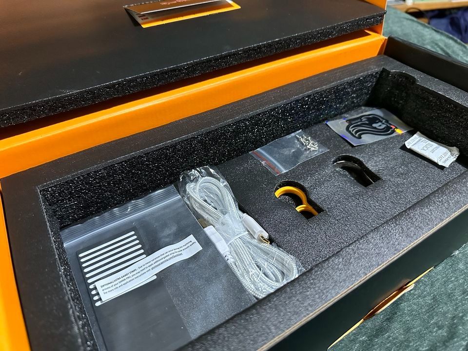 GMMK Pro barebones kit with many add-ons, Computers & Tech, Parts ...