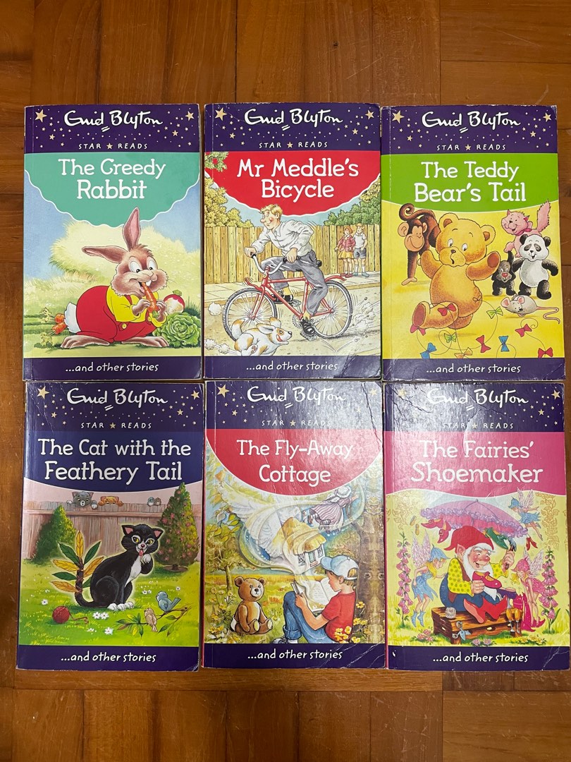 Grid Blyton 10 storybooks, 興趣及遊戲, 書本 & 文具, 小說及非小說 - Carousell