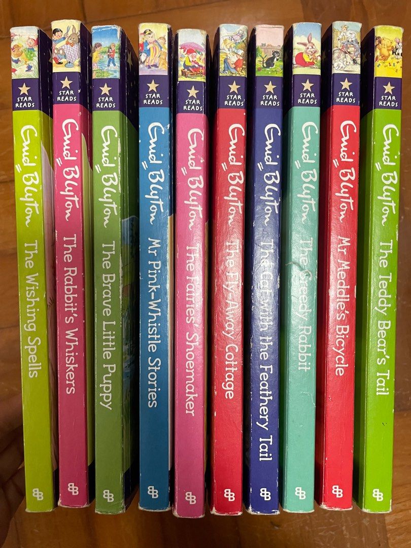 Grid Blyton 10 storybooks, 興趣及遊戲, 書本 & 文具, 小說及非小說 - Carousell