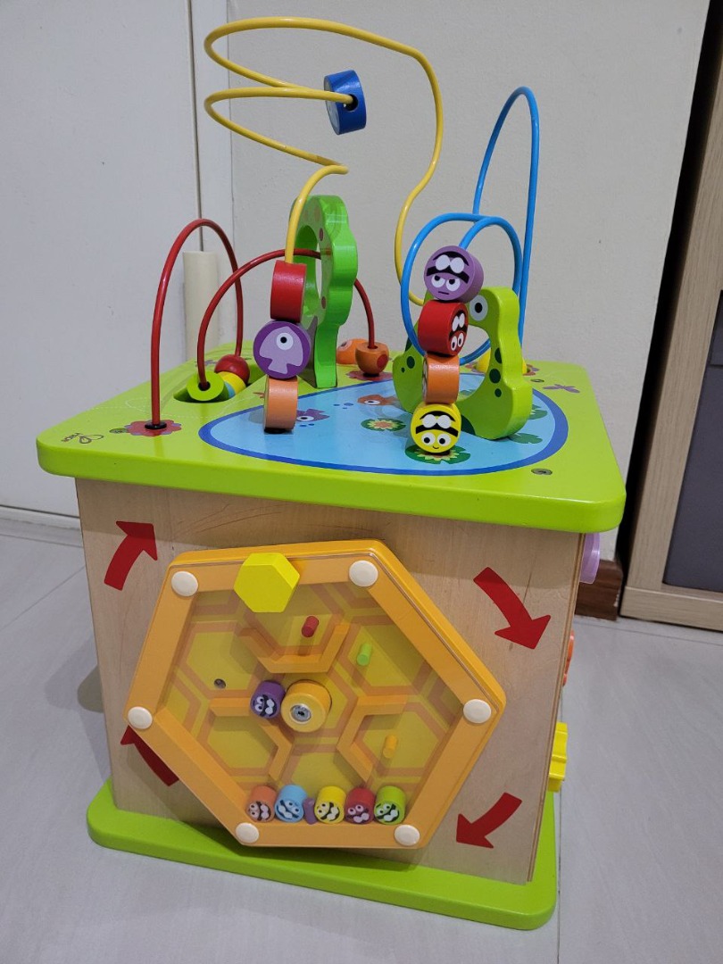 Hape Country Critters Play Cube, Babies & Kids, Infant Playtime on ...