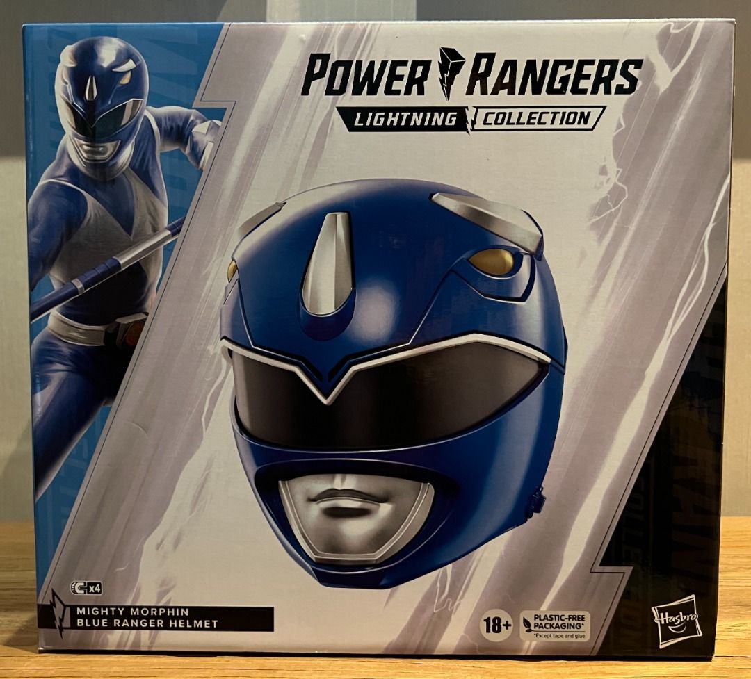 Hasbro Power Rangers Lightning Collection Mighty Morphin Blue Ranger ...