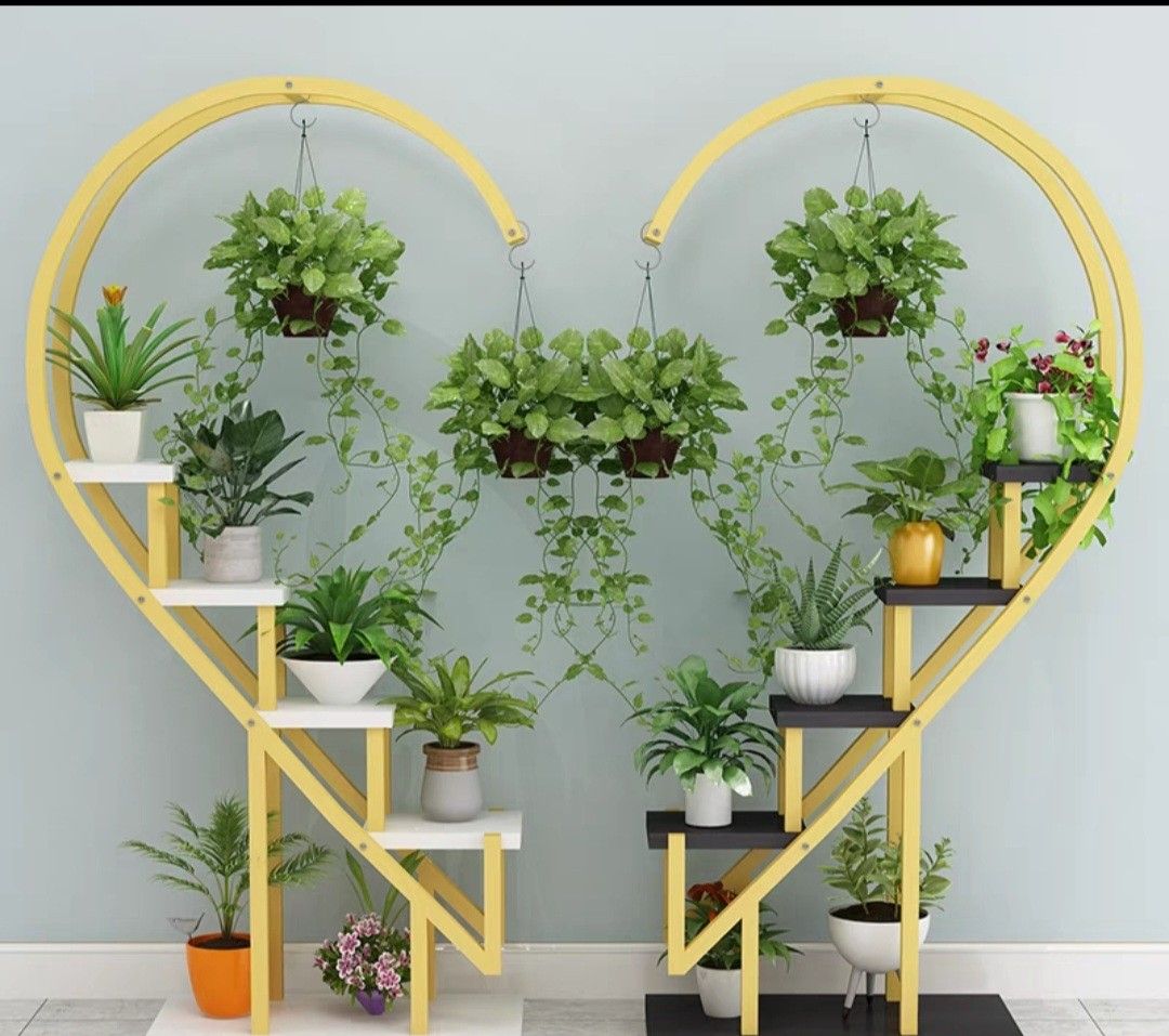 Heart shape display stand, Furniture & Home Living, Home Decor, Other ...