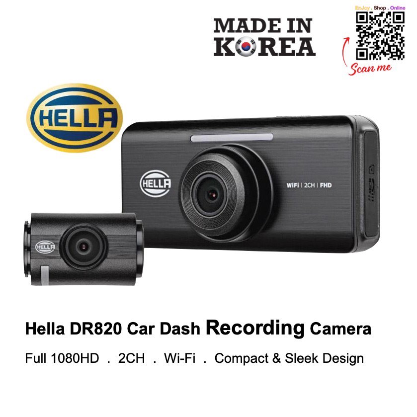Hella Driving Video Recorder DR820, Car Accessories, Electronics ...