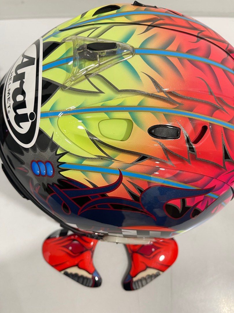 Helmet Arai Ram 4 Scott Russell Original, Motorbikes on Carousell