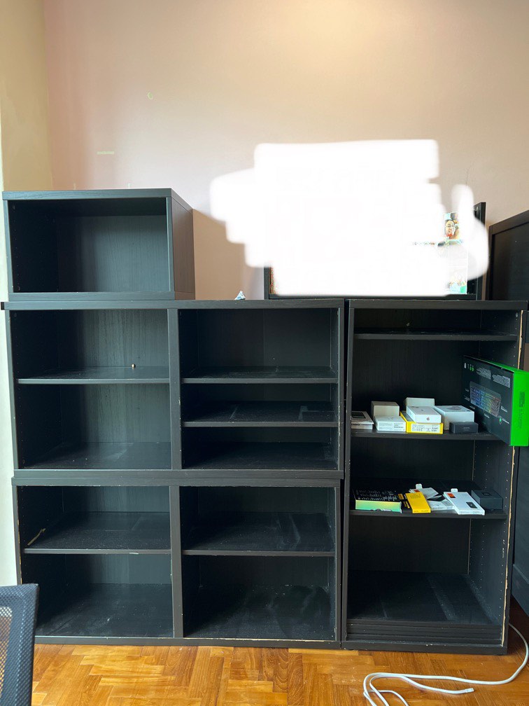 IKEA besta shelf, Furniture & Home Living, Furniture, Shelves, Cabinets ...