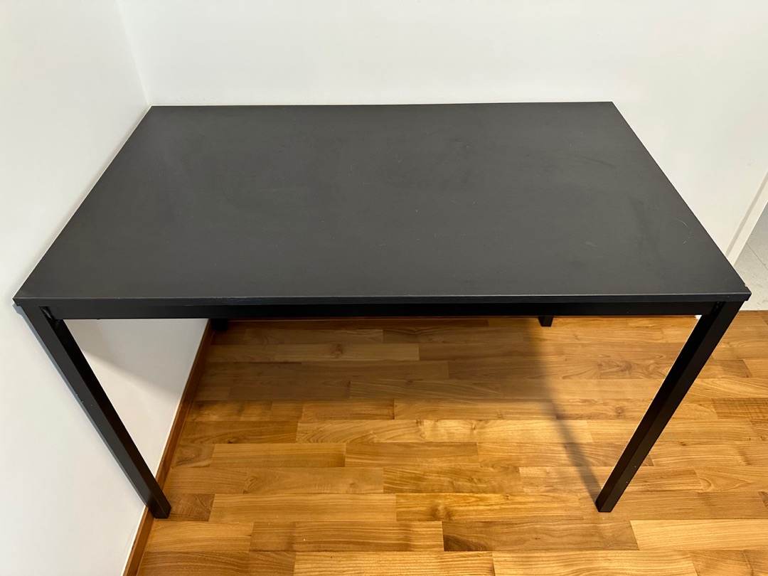 IKEA TARENDO Table - Black 110x67 cm, Furniture & Home Living ...