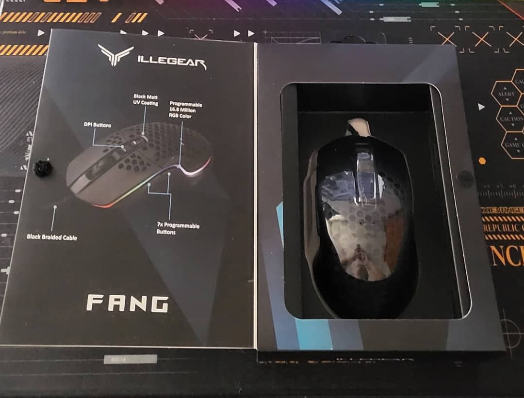 Illegear Fang gaming mouse, Computers & Tech, Parts & Accessories ...