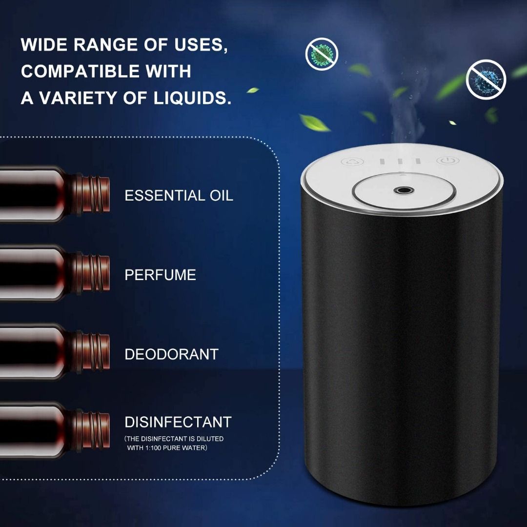 (instock) Molecular Grade Essential Oil Diffuser,Nebulizing Diffuser ...