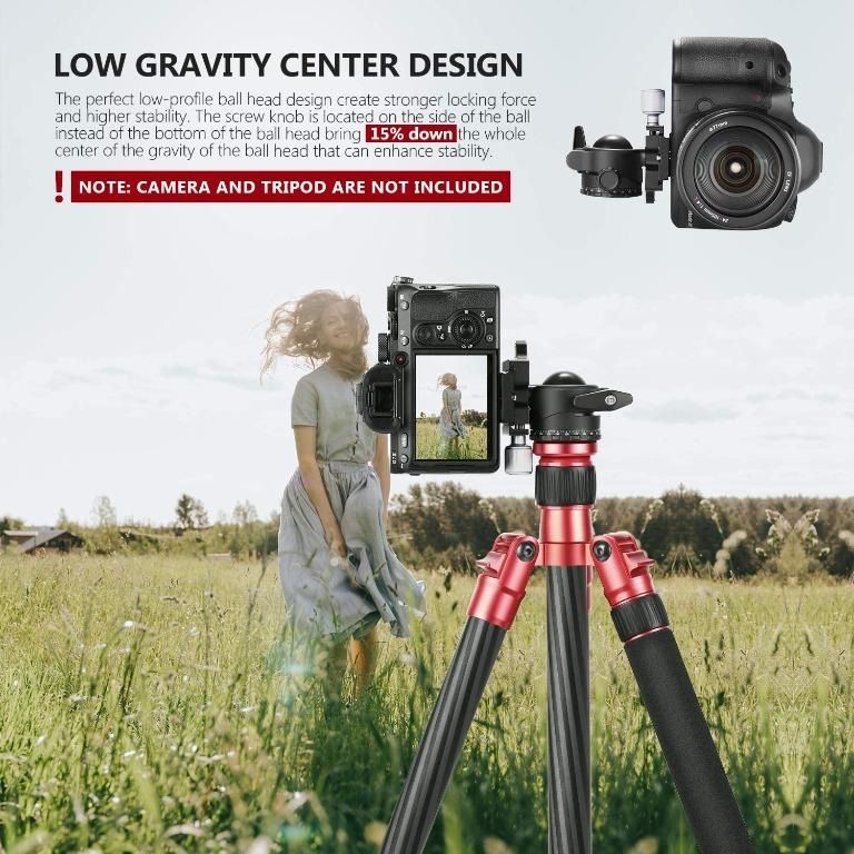 [instock] Neewer Professional 35MM Low-Profile Ball Head 360 Degree ...