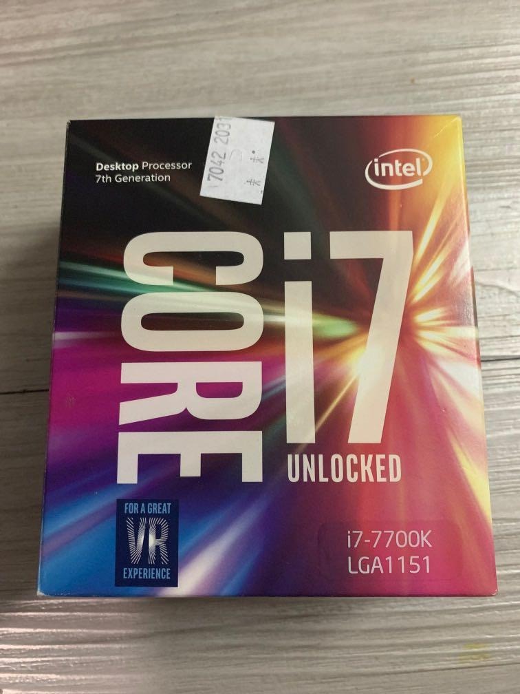 Intel Core i7 Processor i7-7700K 4.2GHz, Computers & Tech, Parts ...