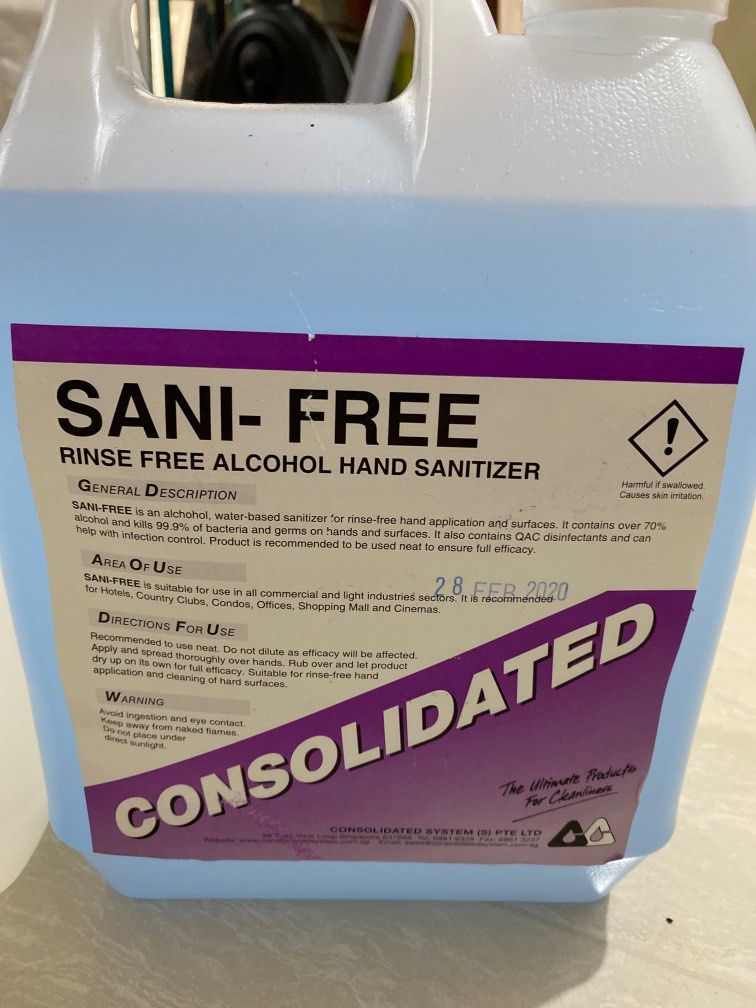 Isopropyl alcohol, Furniture & Home Living, Cleaning & Homecare ...