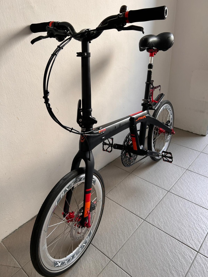 Java Aria folding bike - 9speed (upgraded), Sports Equipment, Bicycles ...