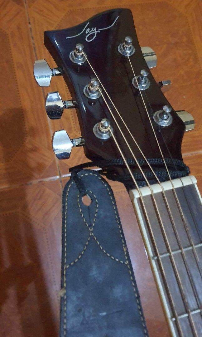 Jay turser acoustic guitar jj45f Tobacco sunburst colorway, Hobbies ...