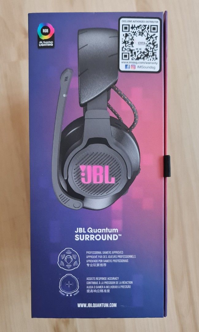 JBL Quantum 600 wireless gaming headset, Audio, Headphones & Headsets ...