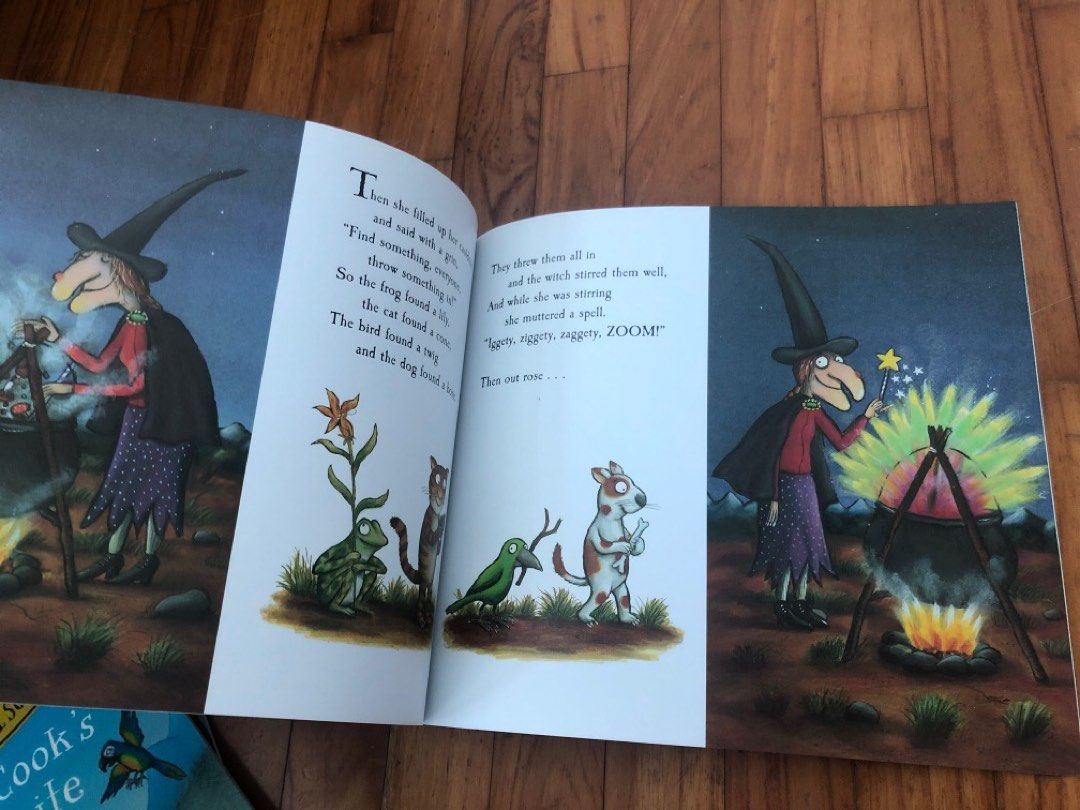 Julia Donaldson axel scheffler room on the broom children book award ...