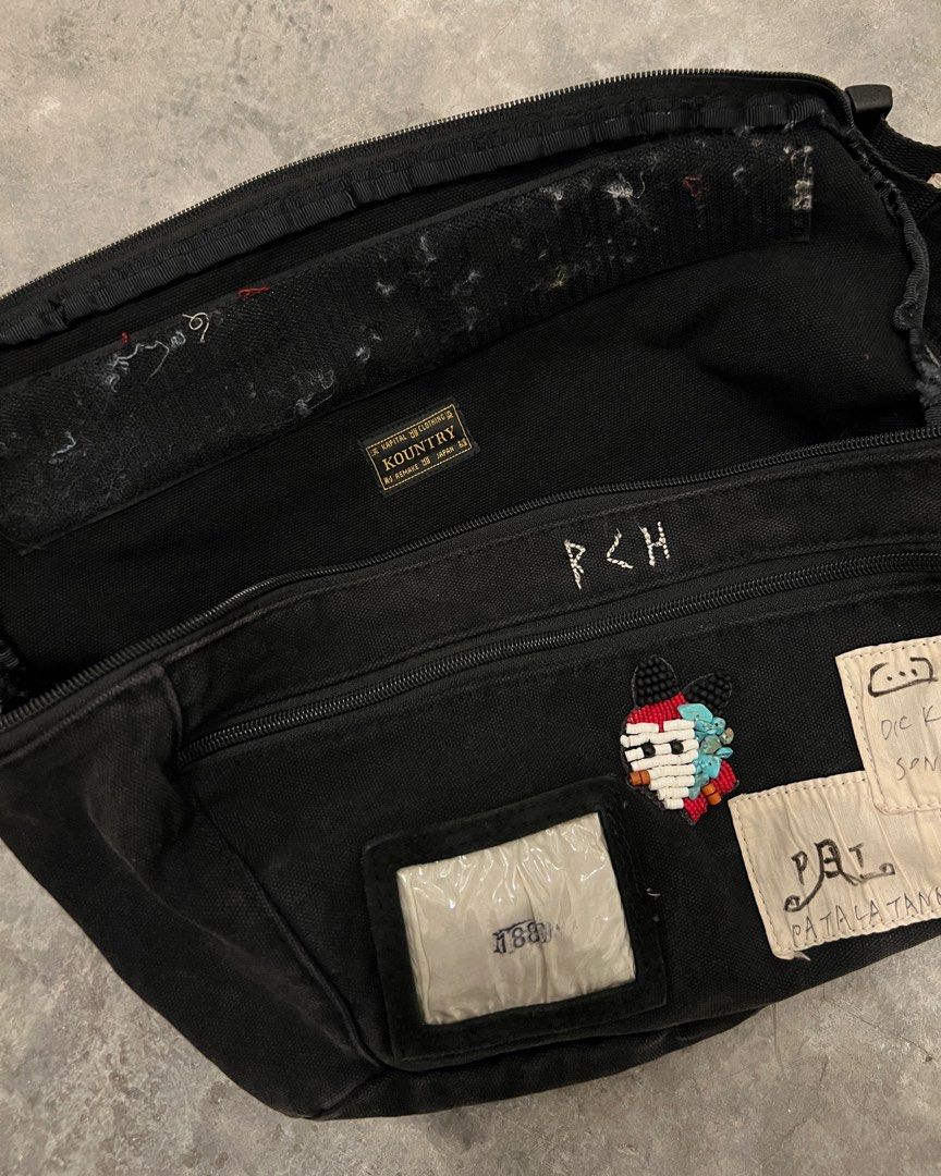 Kapital Kountry Snufkin Bag - Army Backpack (Journey Remake), Men's ...